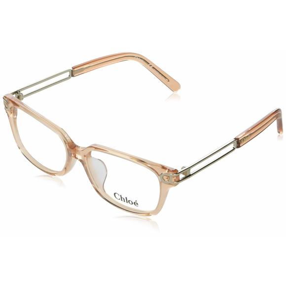 Chloe | Accessories | New Chloe Ce2684a 749 Peach Eyeglasses 52mm With ...